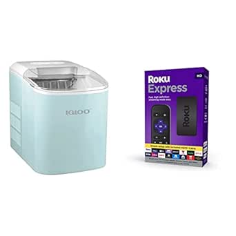 Amazon.com: Igloo Automatic Portable Electric Countertop Ice Maker ...
