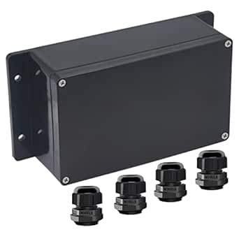 Otdorpatio Junction Box IP65 Waterproof ABS Plastic Electrical Project ...