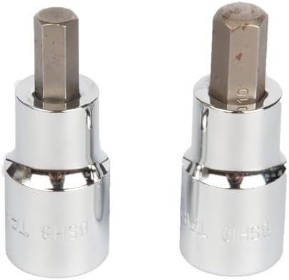 Taparia Hex Bit Socket BSH 8mm / 10mm set of 2 pc, ½ “ Square Drive ...