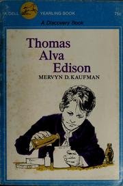 THOMAS ALVA EDISON MIRACLE MAKER: Books - Amazon.ca