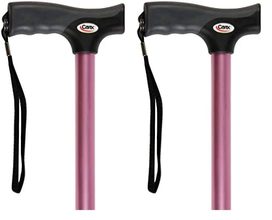 Amazon.com: Carex Soft Grip Walking Cane - Height Adjustable Cane with ...