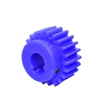 Bevel Gear Pinion Hardware Mechanical 1pcs Blue Nylon Spur Gear 2M 15 ...