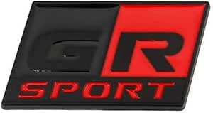 Amazon | 汎用車の3Dメタルグラスポーツロゴ,エンブレム,バッジ,車のサイドフェンダーステッカー,トヨタhv,yaris rz,rz ...