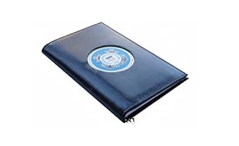 Spiral Notebook with Medallion, US COAST GUARD Black Padfolio cover - 3 ...