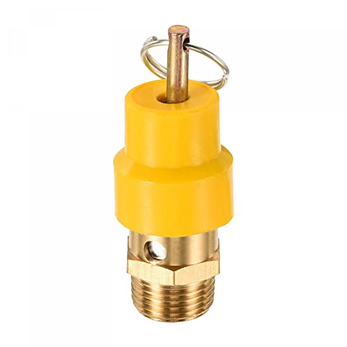uxcell Air Compressor Pressure Valve Release 3/8PT Male Threaded 225 ...