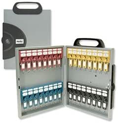 Helix Portable Key Safe Sturdy Handle Steel Removable Hanging Strips ...