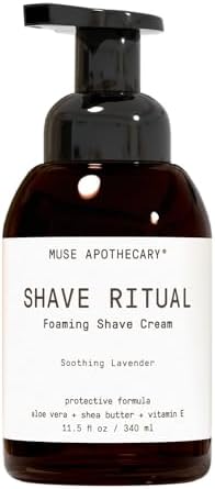 Amazon.com: Muse Apothecary Foaming Shave Ritual - Natural Shaving ...