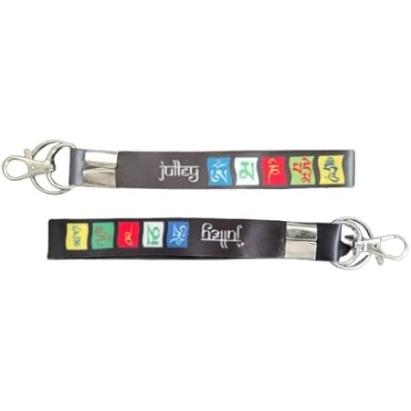 Tibetan prayer flag keychain (Pack of 2) Leh Ladakh Keychain | Prayer ...