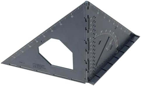 wolfcraft Vario 3D PRO Measuring and Marking Angle I 5219000 I Foldable ...