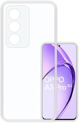 VIDO Transparent Back Case Cover for Oppo A3 Pro 5G (Soft & Flexible ...