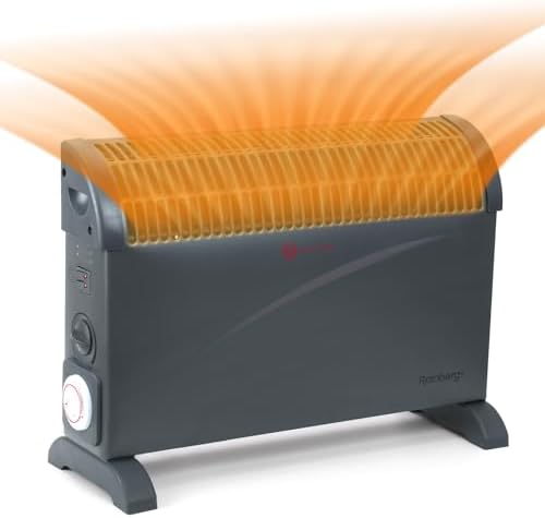 Rainberg 2000W Convector Radiator Heater with 24hr Timer, Electric ...