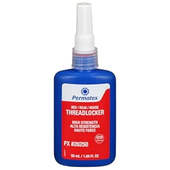 Amazon.com: Permatex Devcon Threadlocker Red Liquid 50 ml Bottle - 26250 [Price is per Bottle ...