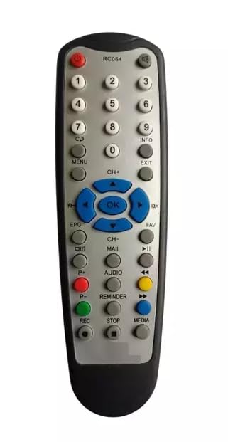 Buy TV Remote Control Kerala Vision Digital TV Control for Home TV'S ...