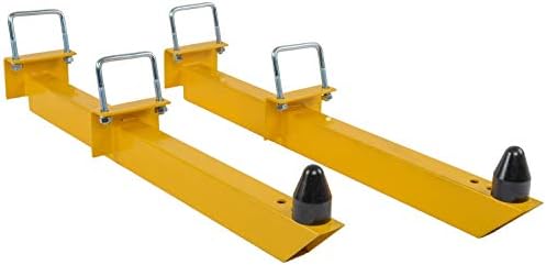 Amazon.com: JEGS Universal Leaf Spring Traction Bars | Yellow Powder ...