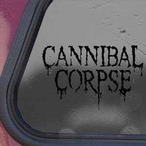 Cannibal Corpse Black Sticker Decal Metal Band Laptop Die-cut Black ...