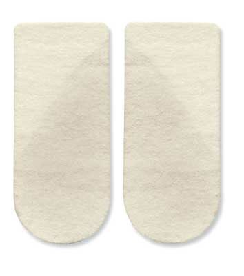 Amazon.com: Medial/Lateral Heel Pads - 3/4 Length, Width: 2-1/2 ...