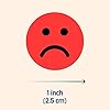 Amazon.com: 1200 Pieces - 1" Happy/Sad Smile Face Behavior Emotion ...