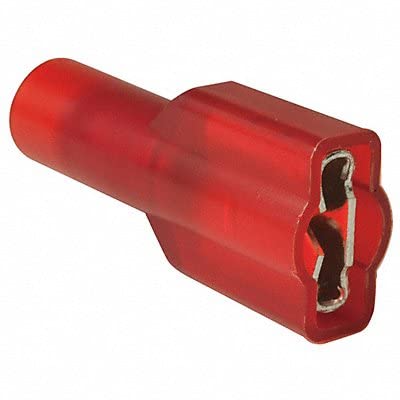 Female Disconnect, Red, 22-18AWG, PK100: Electronics Cable Connectors ...