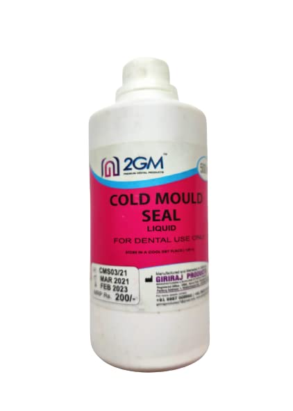2GM Cold Mold Seal 500 ml, Ideal for Dental Procedures & Practices I ...