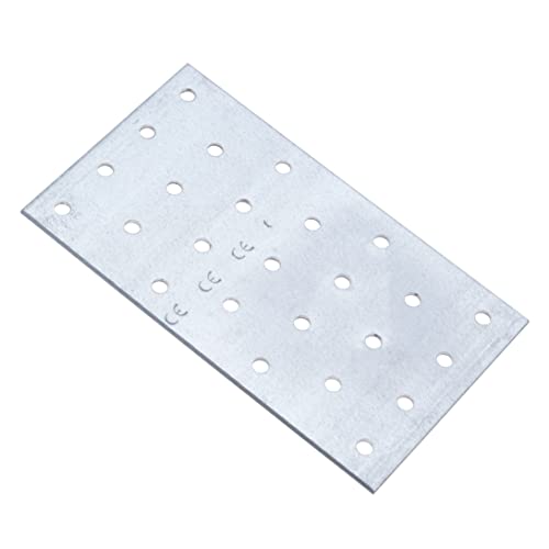 Flat Connecting Joining Plate Galvanised 100x140x2 mm Sleeper Joining ...