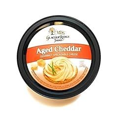 Amazon.com: Glacier Ridge Farms Aged Cheddar Gourmet Spreadable Cheese ...