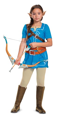 Snapklik.com : Link Costume For Kids, Official Zelda Breath Of The Wild ...