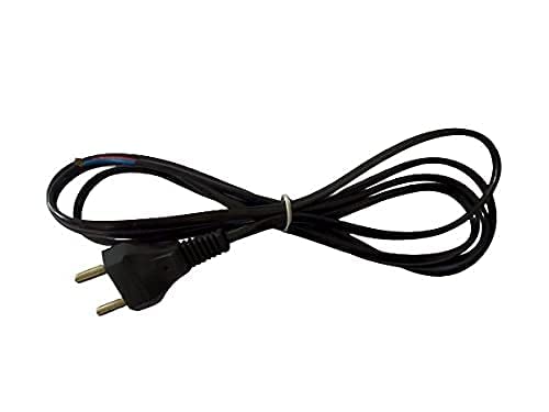 DASCOVEN Electric Wire With Plug 2 Pin Plug With Insulated Wire Length ...