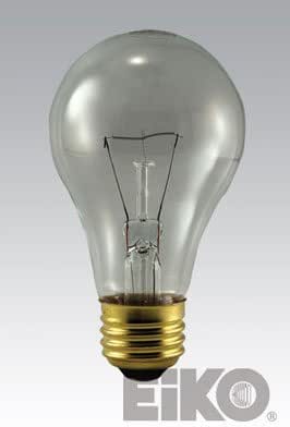 EIKO 100A/CL-130V - 100W 130V A19 MED BASE Clear C9 FILAMENT - Light ...
