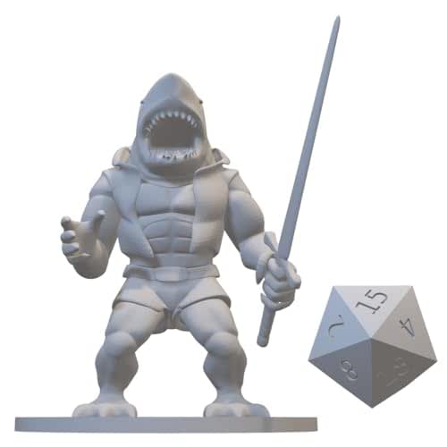 Amazon.com: Lycanthrope Miniatures for DND Pathfinder RPG Unpainted ...