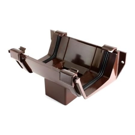 Polypipe (ex-Geberit) Terrain Corniche 120mm Square Gutter System 2251 ...