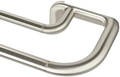 Amazon.com: Umbra Twilight Double Curtain Rod Set – Wrap Around Design ...