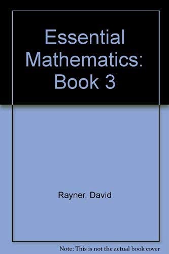 Essential Mathematics: Book 3: Rayner, David: 9780199146635: Amazon.com ...