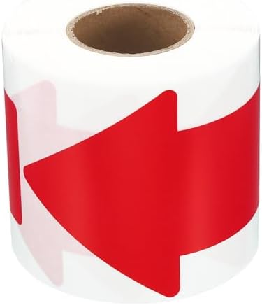 Amazon.com : PATIKIL 6" x 3" Directional Arrow Sticker, 200 Pcs Vinyl ...