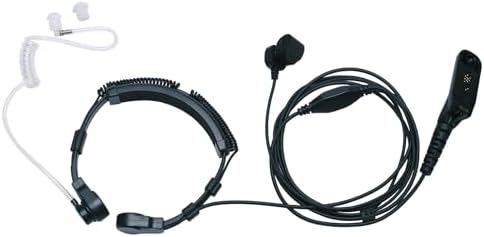 Amazon.com: TENQ Military Grade Tactical Throat Mic Headset/earpiece ...