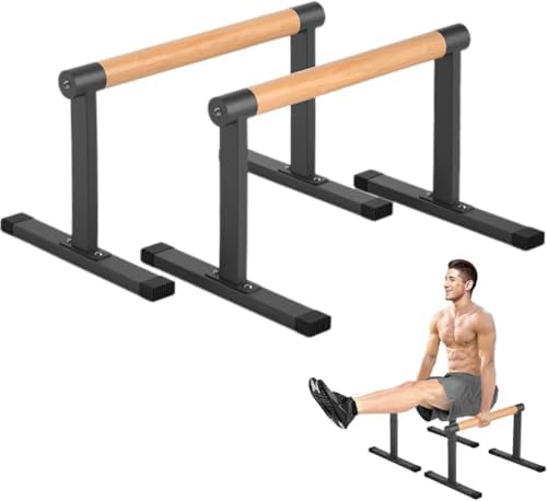 Buy USI UNIVERSAL Push Up Bar, 13'' High Steel 7026 Parallettes & Dip ...