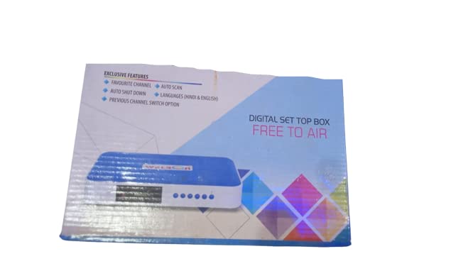 DTH Digital Satellite Receiver Set Top Box d2h Direct to Home with Full ...