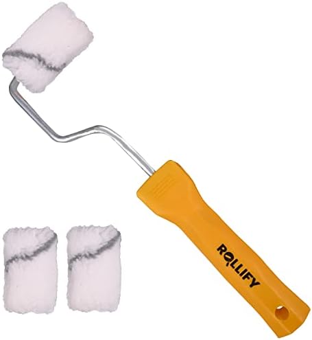 ITZU Jumbo Paint Roller Mini 3 in 1 Wall Painting Brush 50mm Smooth ...