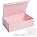 Amazon.com: VGOODALL Large Pink Gift Box with Lid, 13x9x4 Inch Magnetic ...