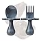 Grabease Toddler Utensils Toddler Spoons and Forks Baby Cutlery Toddler ...