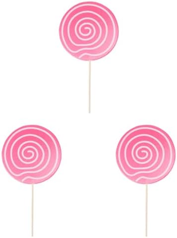 Amazon.com: JOINPAYA 3pcs Fake Lollipop Photo Prop: Candy Props Models ...