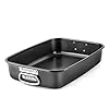 Buy HONGBAKE Lasagna Pan 3 Inch Deep, 15x10 Baking Pan for Oven ...