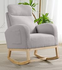 Luxlen Swivel Glider Rocking Chair with Pockets Review: A Comprehensive ...