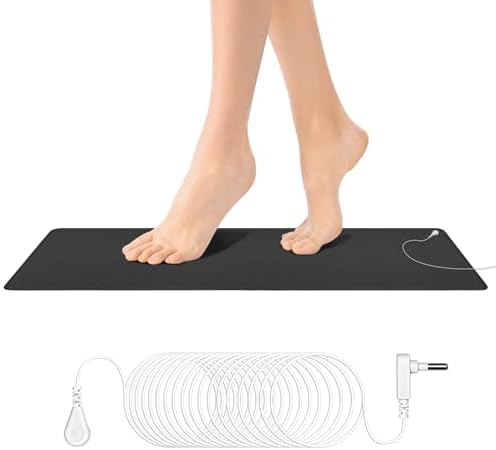 Amazon.com: Grounding Mat Earthing Pad - Earth Grounded Sleep Bed Pad ...
