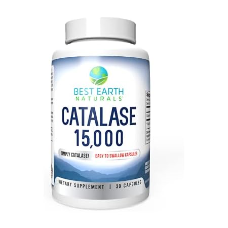Amazon.com: Catalase 15,000 - Pure Catalase Only Antioxidant Enzyme ...