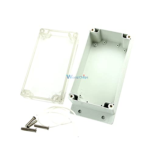 158x90x65mm Waterproof Clear Plastic Electronic Project Box Enclosure ...