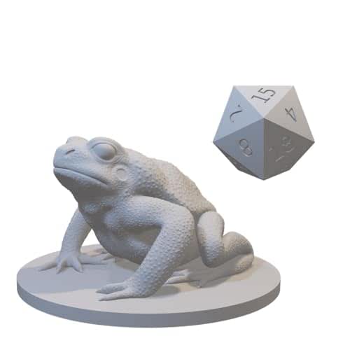 Amazon.com: Large Animal Miniature for DND Pathfinder RPG Unpainted ...