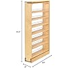 Amazon.com: Rev-A-Shelf Wood Tall Filler Pull Out Organizer for New ...