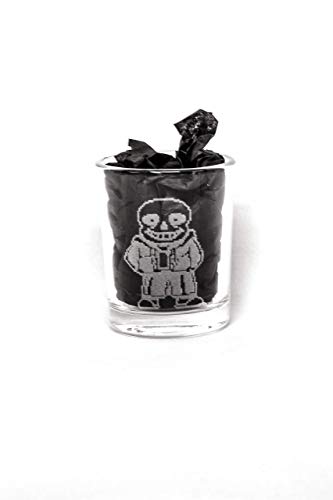 Amazon.com: Undertale Shot Glass/Votive Holder - Sans sprite : Home ...