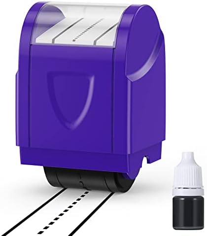 Amazon.com : Xohny Dashed Handwriting Lines Roller Stamp, Handwriting ...