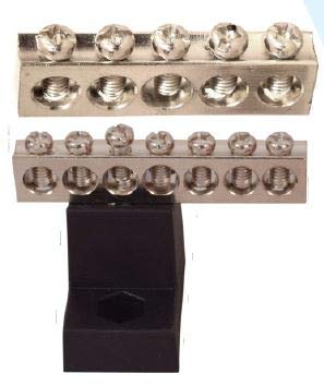 Earth Link Bars/Neutral Bars with Bases(63-Amps) : Amazon.in ...